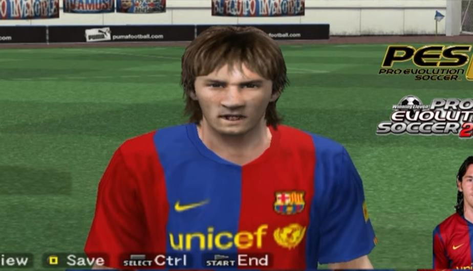 Pro Evolution Soccer: Así ha sido la evolución de Messi a lo largo de ...